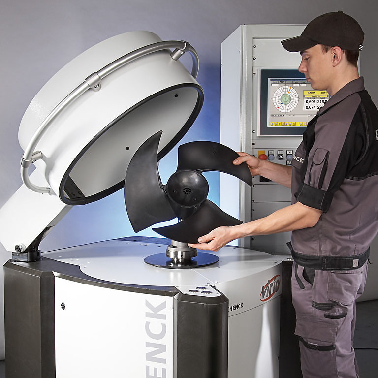 Vertical balancing machine VIRIO10 – VIRIO300 VIRIO - Schenck India